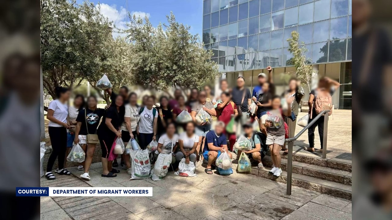 Ilang Pinoy hotel workers sa Israel na naiipit sa giyera, nahatiran na ...