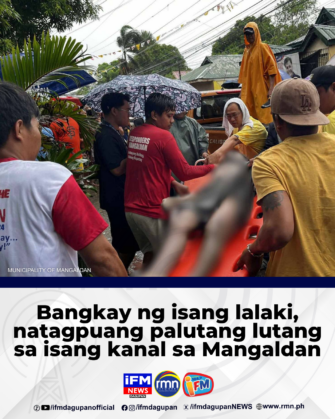 BANGKAY NG ISANG LALAKI, NATAGPUANG PALUTANG LUTANG SA ISANG KANAL SA MANGALDAN - RMN Networks