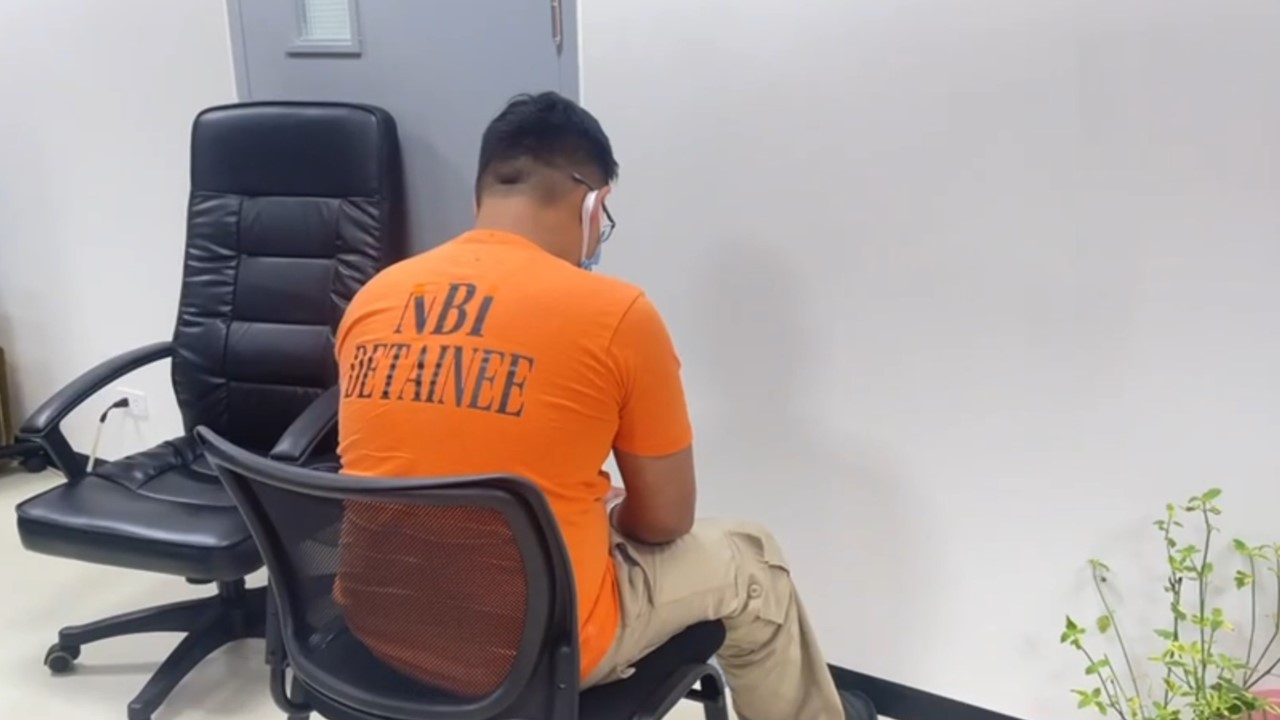 Suspek sa panggagahasa ng kaniyang sariling pamangkin sa Rizal, iniharap ng NBI sa publiko - RMN ...