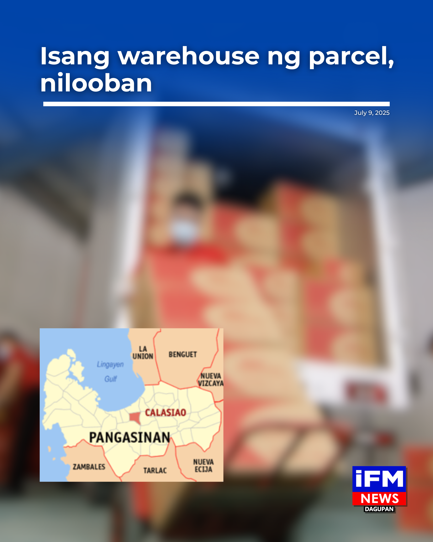 ISANG WAREHOUSE NG MGA PARCEL, NILOOBAN - RMN Networks