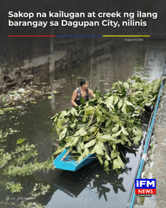 SAKOP NA KAILUGAN AT CREEK NG ILANG BARANGAY SA DAGUPAN CITY, NILINIS ...