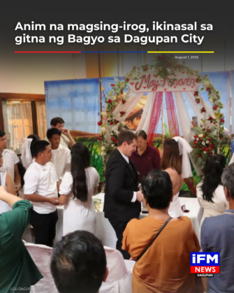 SA GITNA NG BAGYO, ANIM NA MAGSING-IROG ANG IKINASAL SA DAGUPAN CITY ...