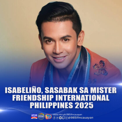 ‎ISABELINO, SASABAK SA MISTER FRIENDSHIP INTERNATIONAL PHILIPPINES 2025 - RMN Networks
