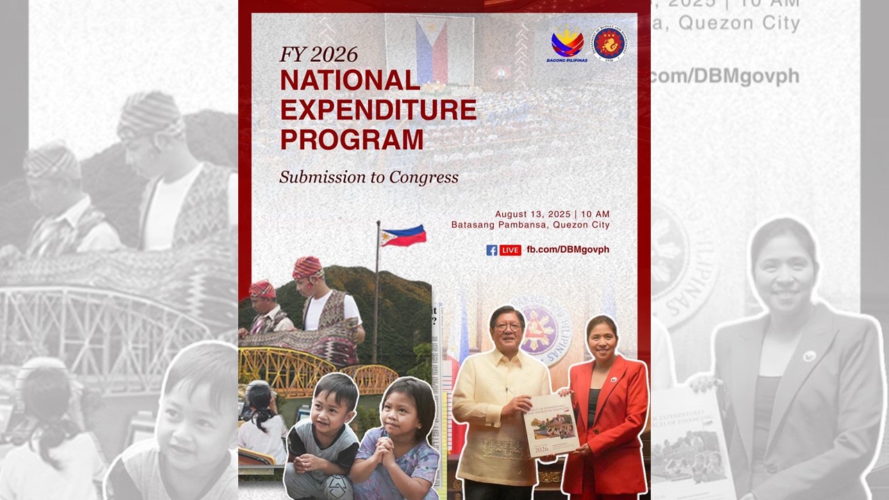 2026 National Expenditure Program, isusumite ngayong araw ng DBM sa ...