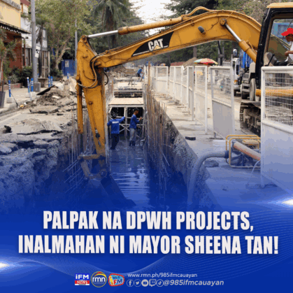 PALPAK NA DPWH PROJECTS, INALMAHAN NI MAYOR SHEENA TAN! - RMN Networks