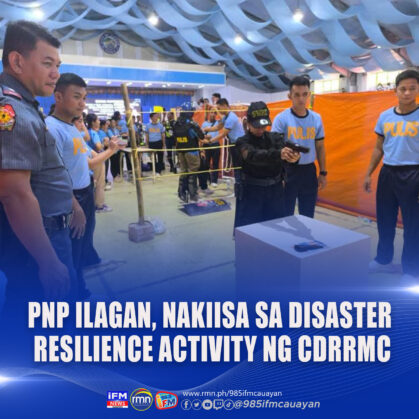 𝗣𝗡𝗣 𝗜𝗟𝗔𝗚𝗔𝗡, 𝗡𝗔𝗞𝗜𝗜𝗦𝗔 𝗦𝗔 𝗗𝗜𝗦𝗔𝗦𝗧𝗘𝗥 𝗥𝗘𝗦𝗜𝗟𝗜𝗘𝗡𝗖𝗘 𝗔𝗖𝗧𝗜𝗩𝗜𝗧𝗬 𝗡𝗚 𝗖𝗗𝗥𝗥𝗠𝗖 - RMN ...