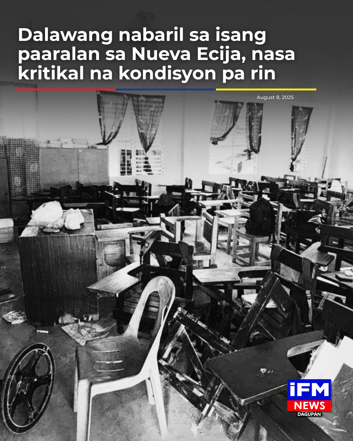 DALAWANG NABARIL SA ISANG PAARALAN SA NUEVA ECIJA, NASA KRITIKAL NA ...