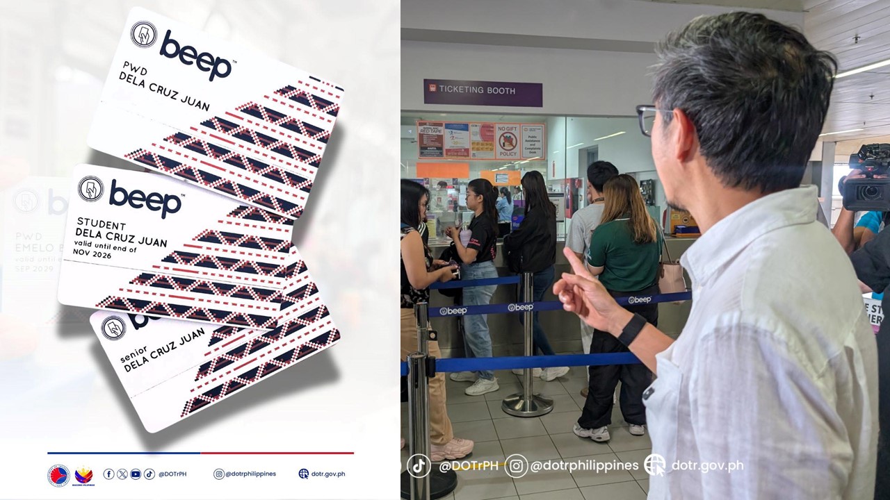 Beep Card para sa mga estudyante, Senior Citizen, at PWD sa MRT at LRT ...