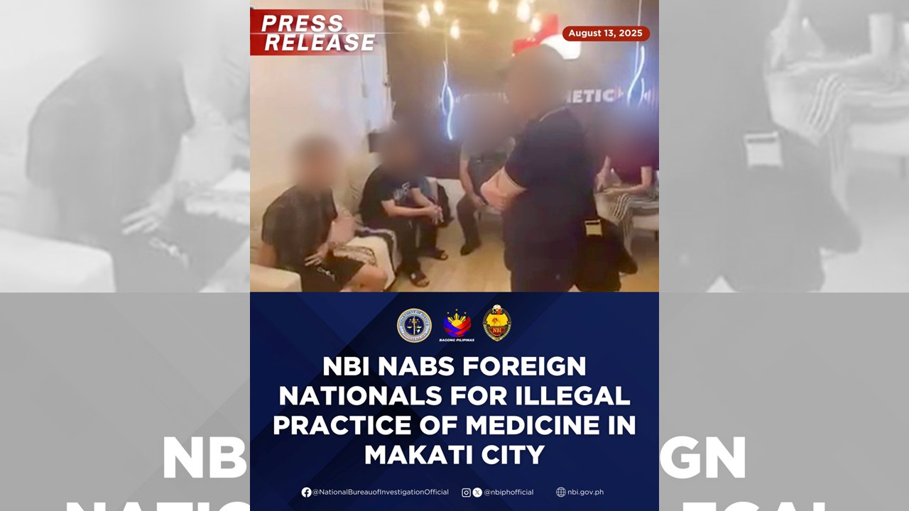 5 Vietnamese national, inaresto ng NBI dahil sa ‘illegal practice of medicine’ - RMN Networks