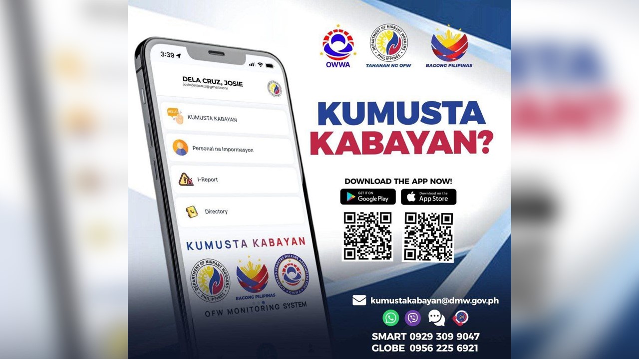 "Kumusta Kabayan" tapp digital welfare monitoring system para sa mga ...