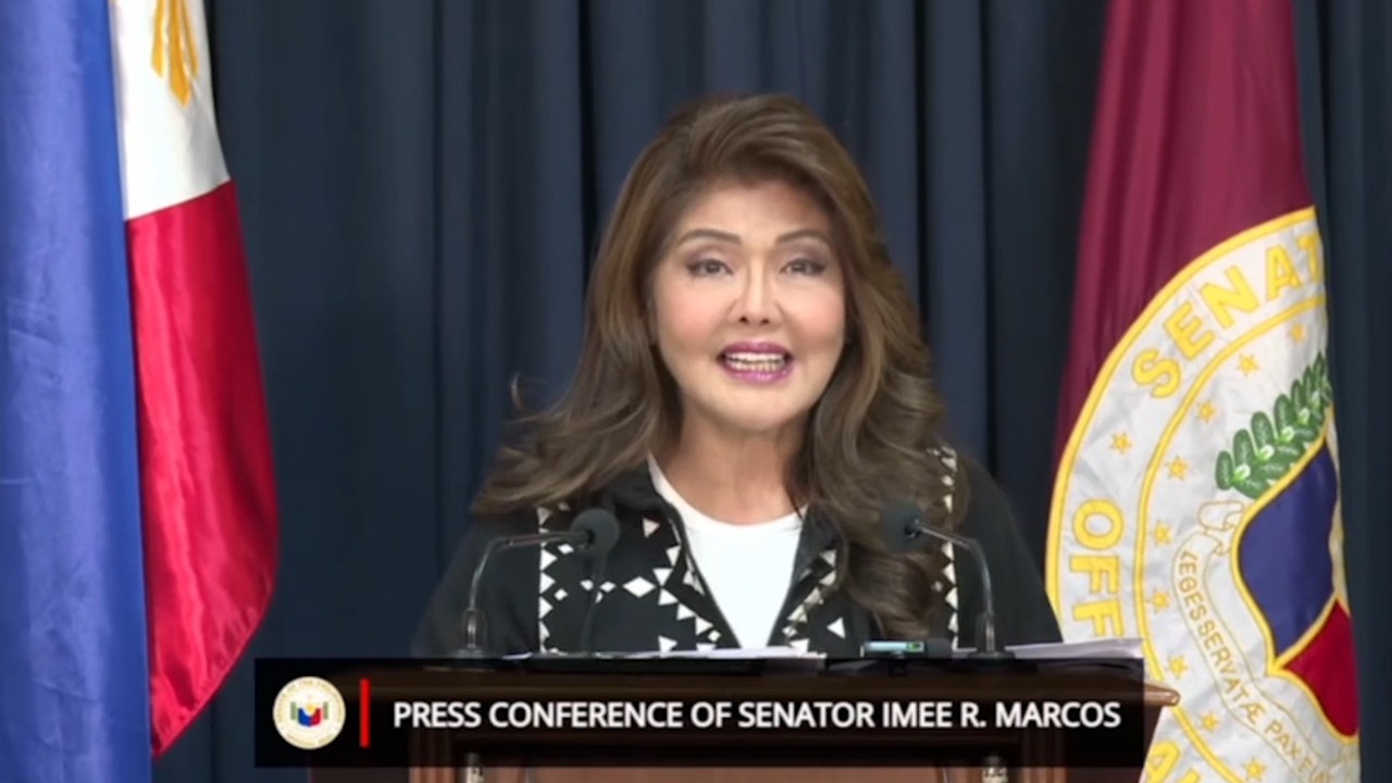 Planong pagharang ni Senadora Imee Marcos sa aplikasyon ni Justice Secretary Remulla bilang ...