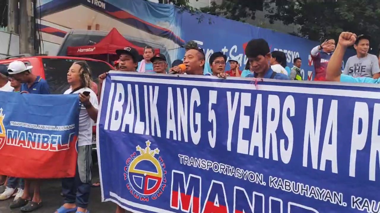 Ilang jeepney drivers, hindi sasali sa transport strike ng Manibela ...