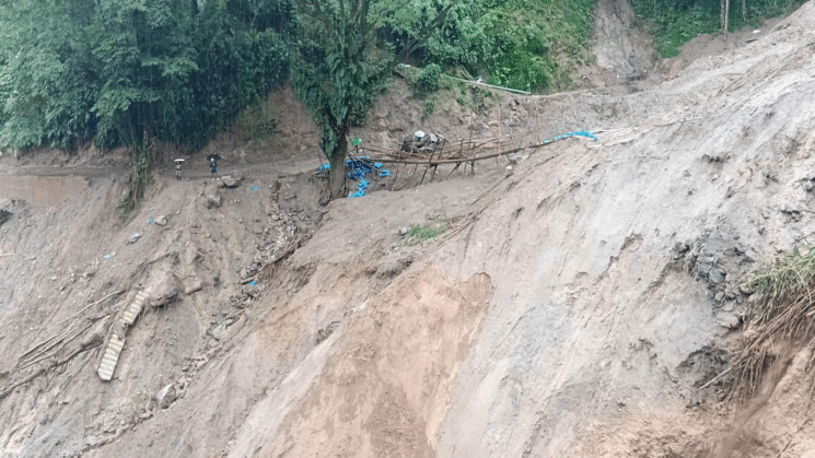 Itogon, Benguet, muling nakaranas ng landslide dahil sa pag-uulan - RMN Networks