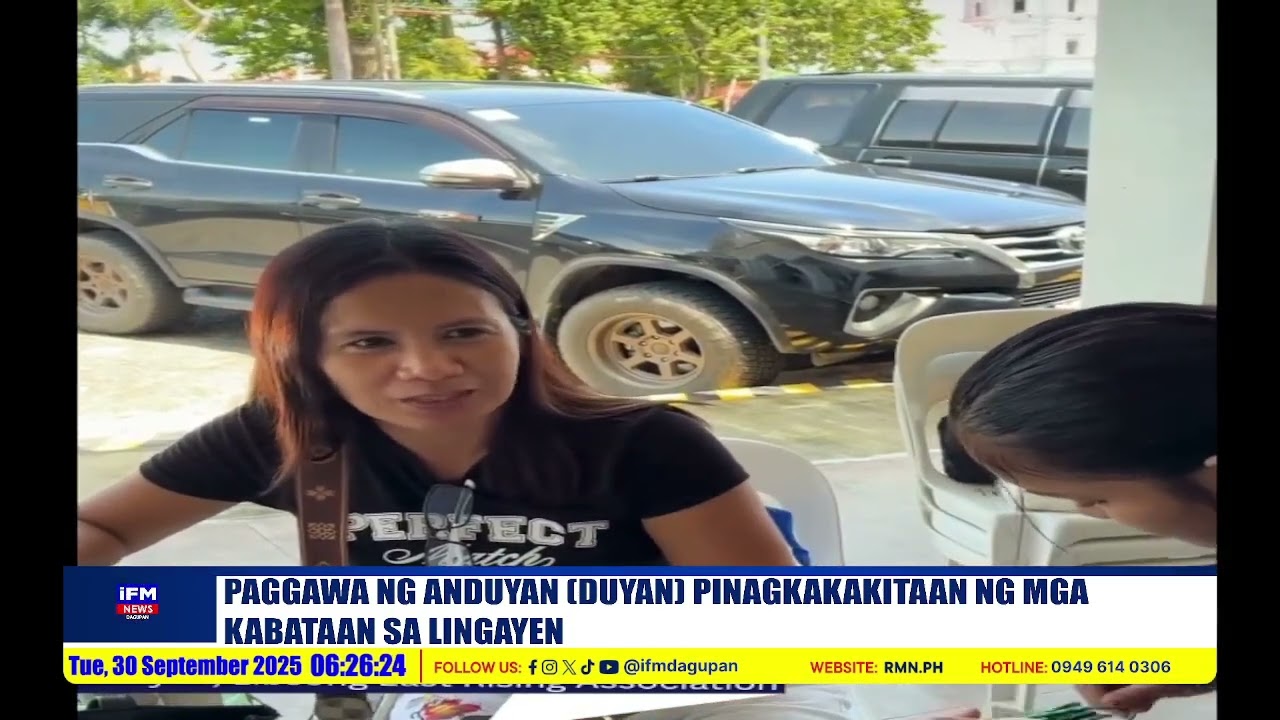 PAGGAWA NG ANDUYAN (DUYAN) PINAGKAKAKITAAN NG MGA KABATAAN SA LINGAYEN ...