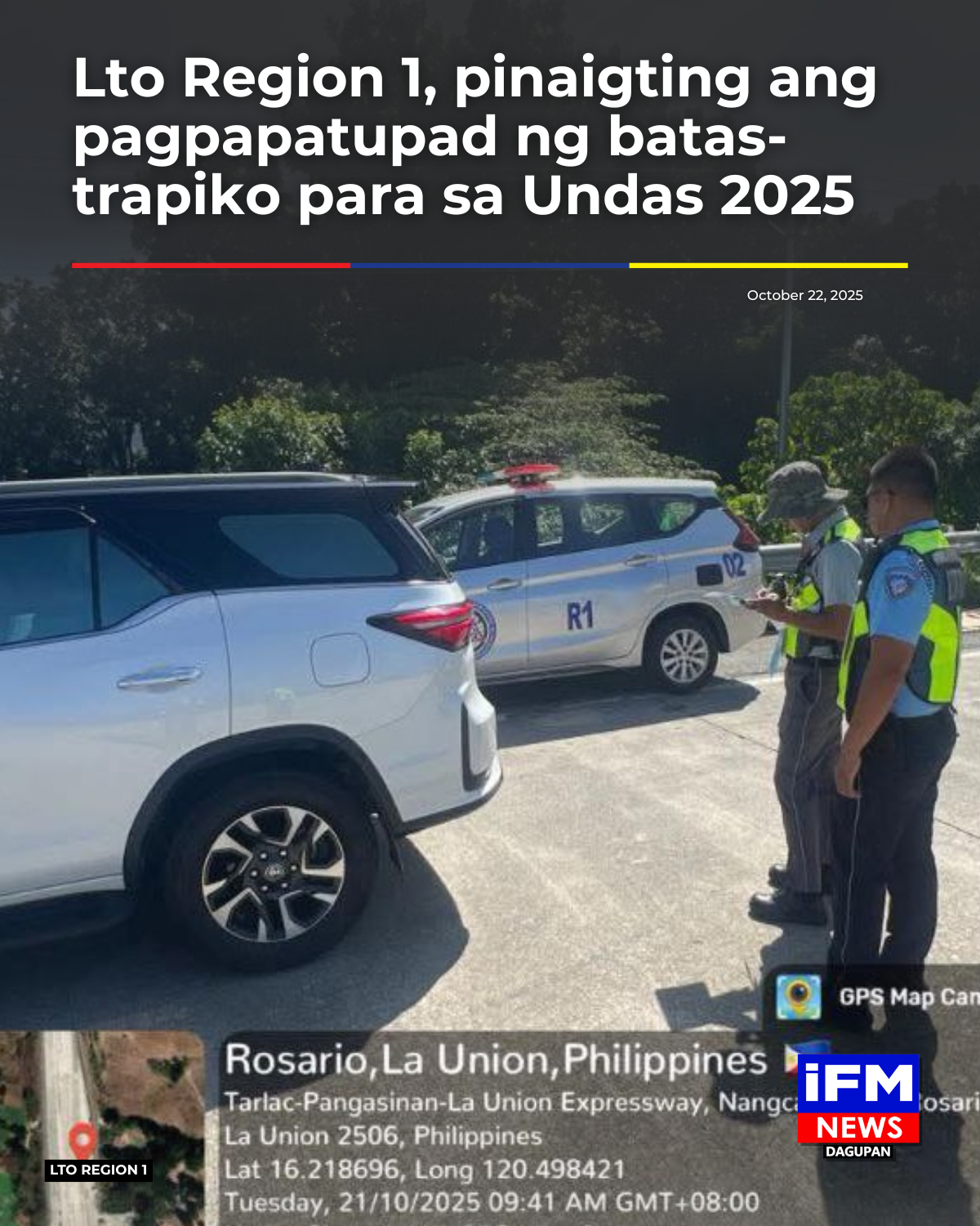 LTO REGION 1, PINAIGTING ANG PAGPAPATUPAD NG BATAS-TRAPIKO PARA SA ...