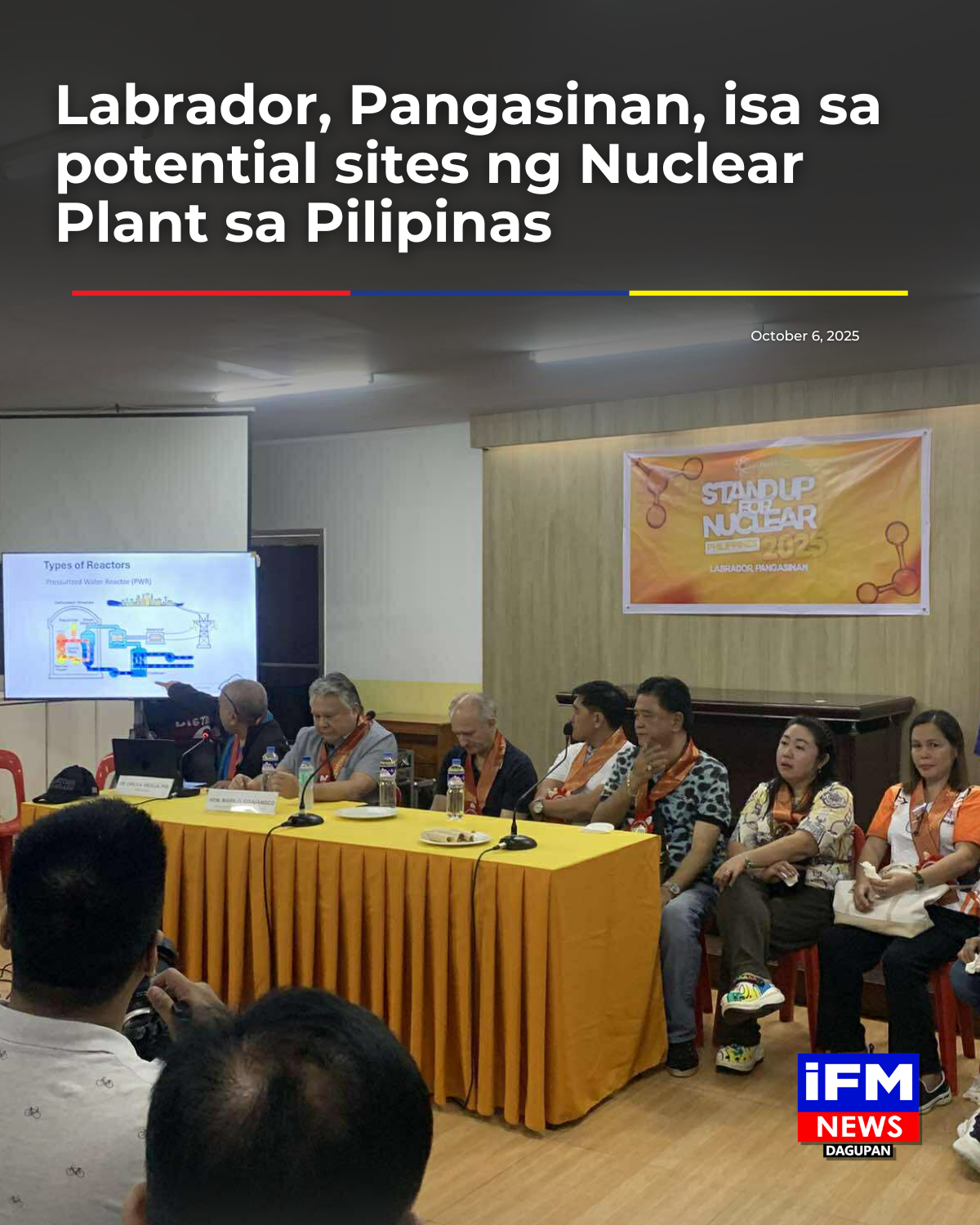 LABRADOR, PANGASINAN, ISA SA POTENTIAL SITES NG NUCLEAR PLANT SA ...