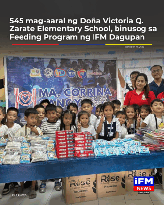 545 MAG-AARAL NG DONA VICTORIA Q. ZARATE ELEMENTARY SCHOOL, BINUSOG SA ...