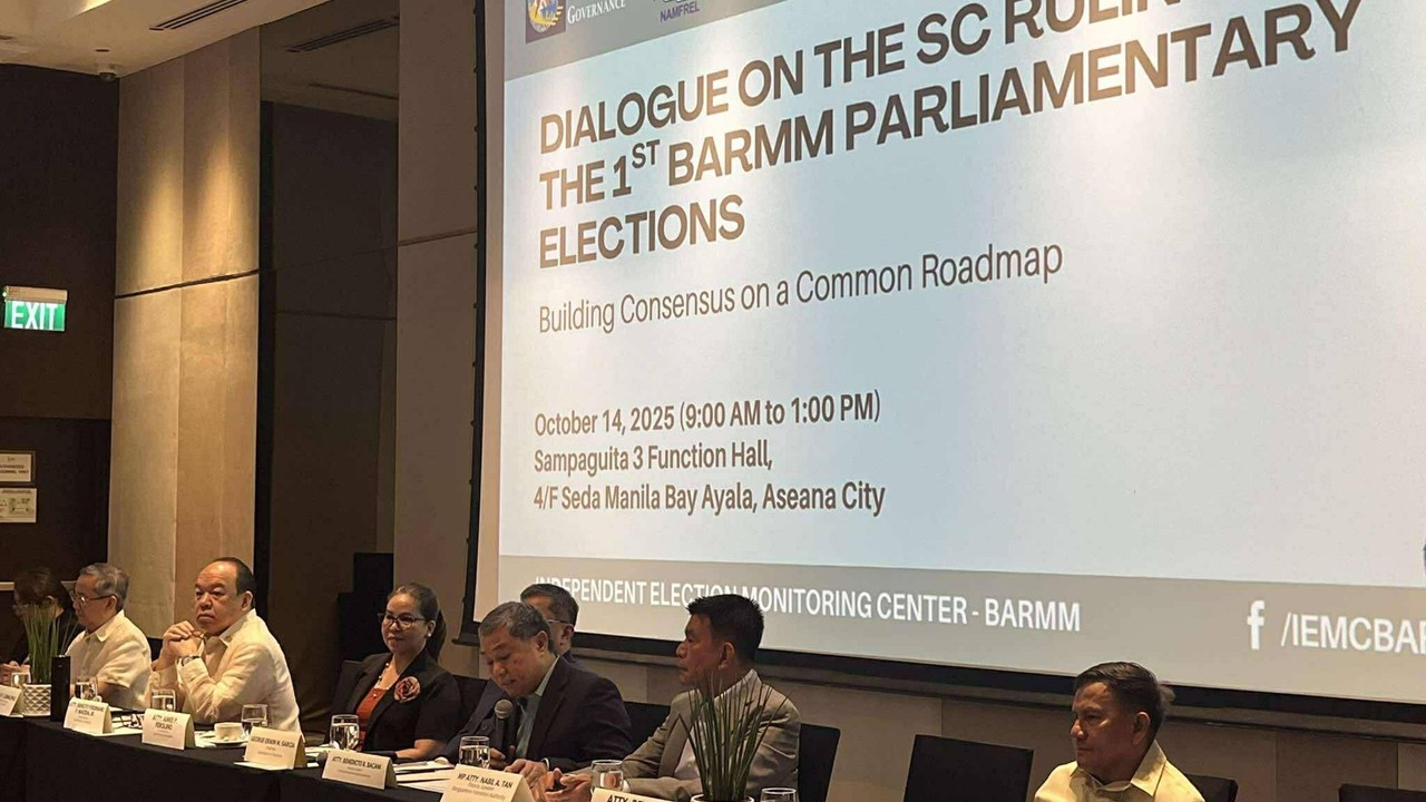 Dialogue forum kaugnay sa paghahanda sa BARMM elections, muling ...