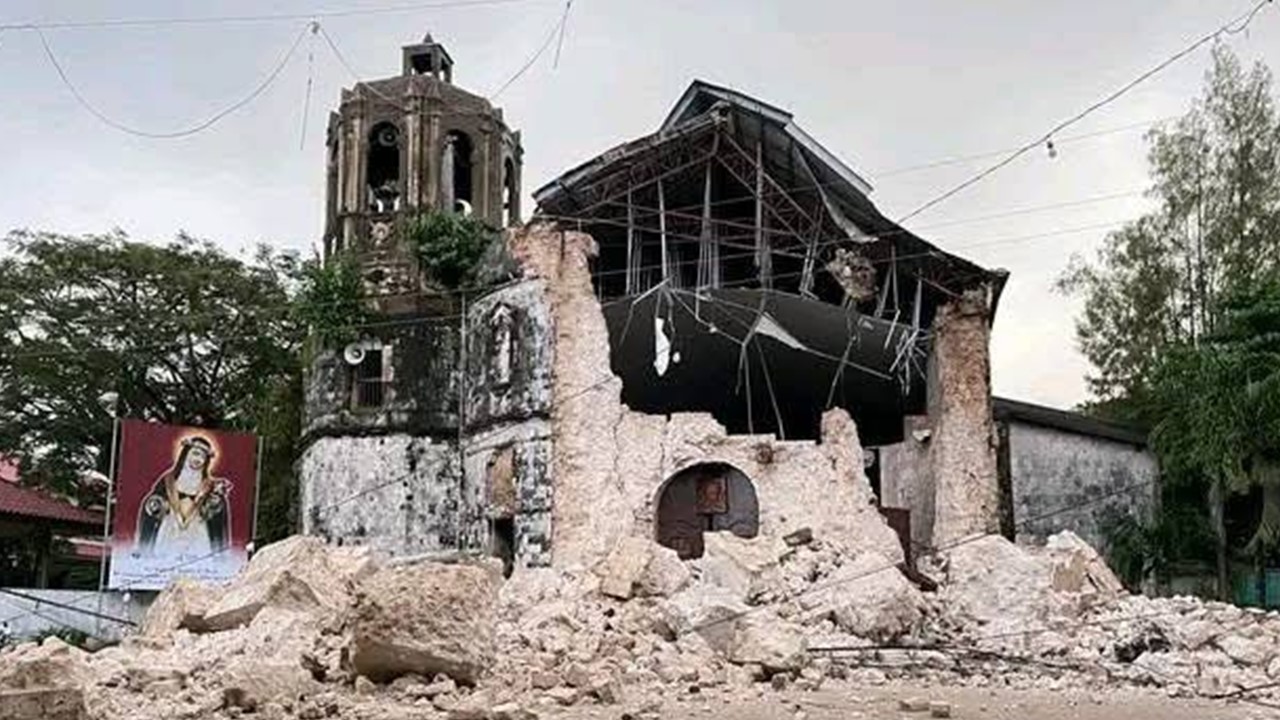 Mga historical sites at heritage na tinamaan ng 6.9 magnitude na lindol ...