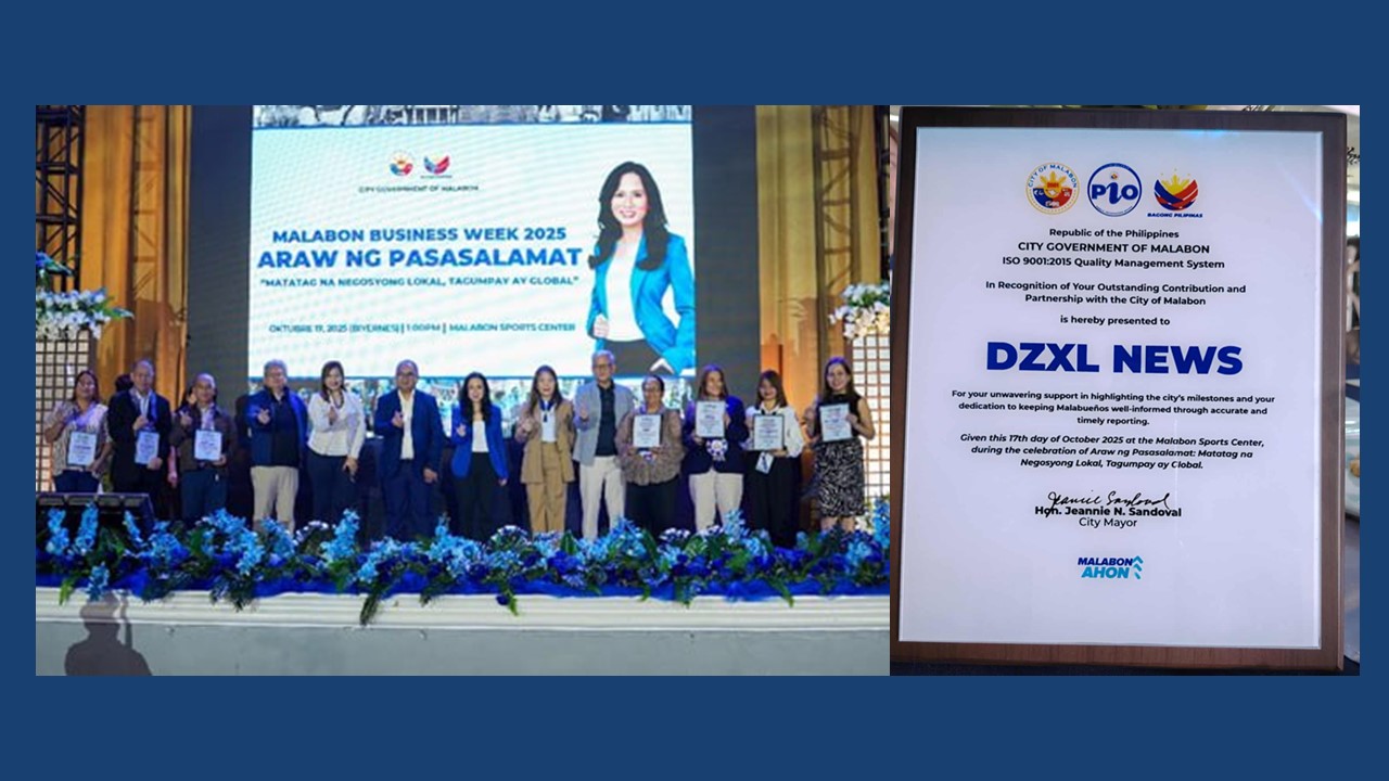 DZXL News, pinarangalan sa Malabon Business Week 2025 - RMN Networks