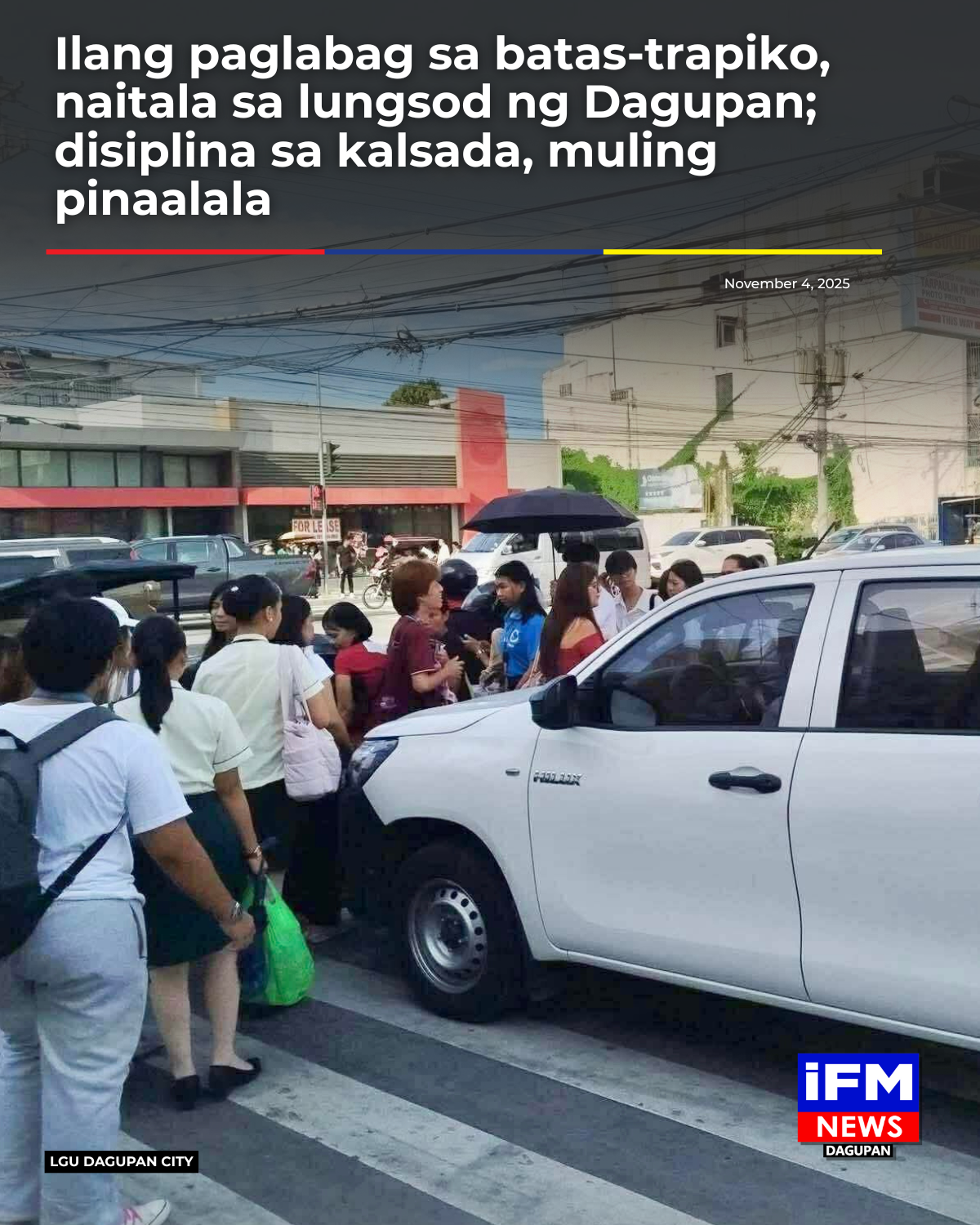 ILANG PAGLABAG SA BATAS-TRAPIKO, NAITALA SA LUNGSOD NG DAGUPAN ...