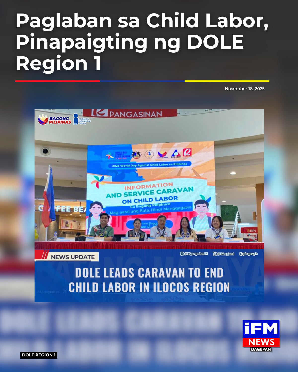 PAGLABAN SA CHILD LABOR, PINAPAIGTING NG DOLE REGION 1 - RMN Networks