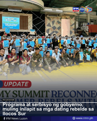 PROGRAMA AT SERBISYO NG GOBYERNO, MULING INILAPIT SA MGA DATING REBELDE ...