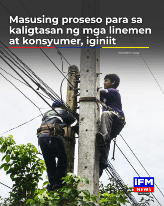MASUSING PROSESO PARA SA KALIGTASAN NG MGA LINEMEN AT KONSYUMER ...