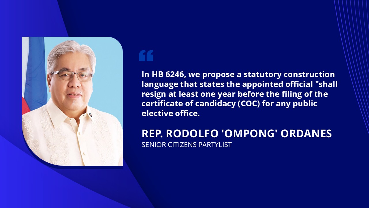 Pagbibitiw ng mga opisyal sa gobyerno, isang taon bago ang paghahain ng ...