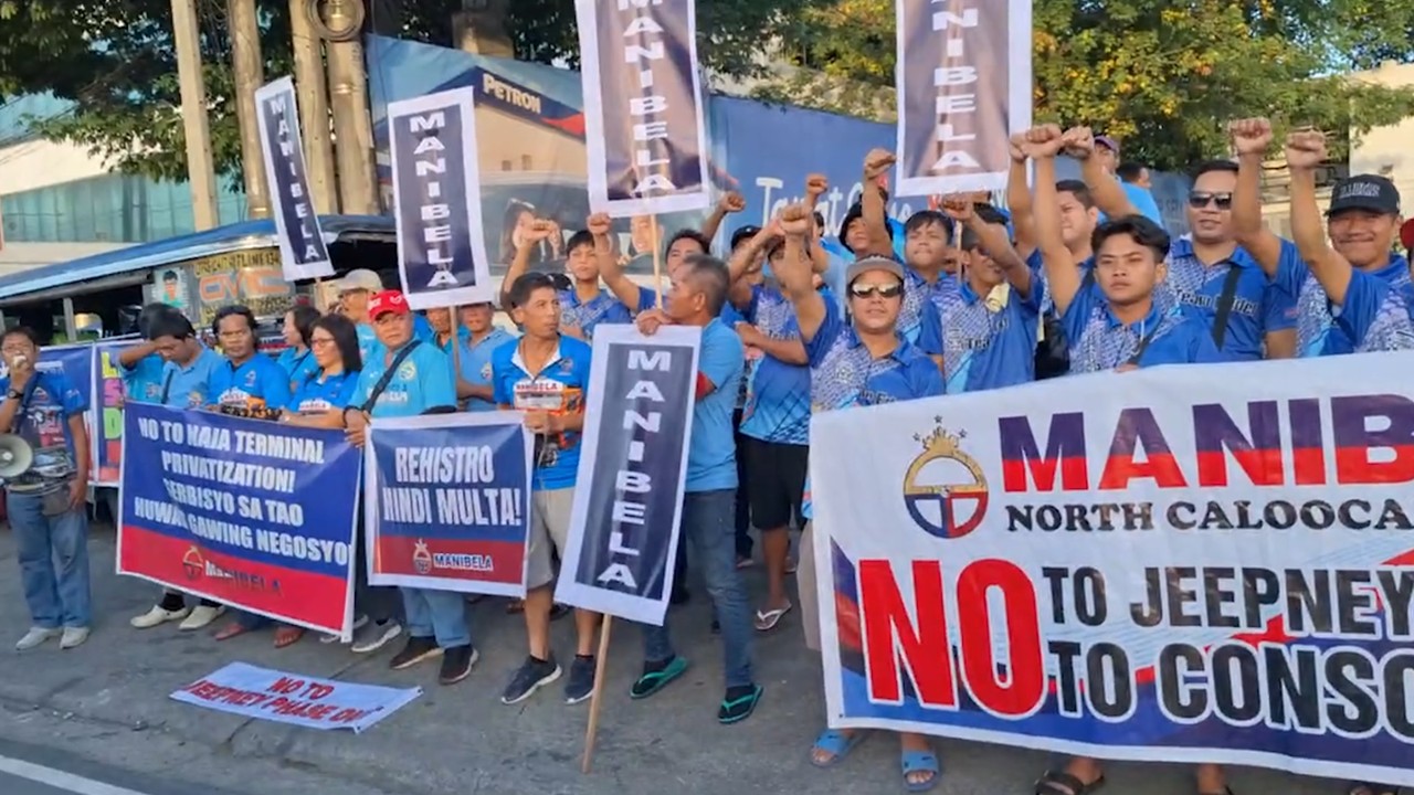 Unang araw ng transport strike, naging mapayapa at walang malaking ...