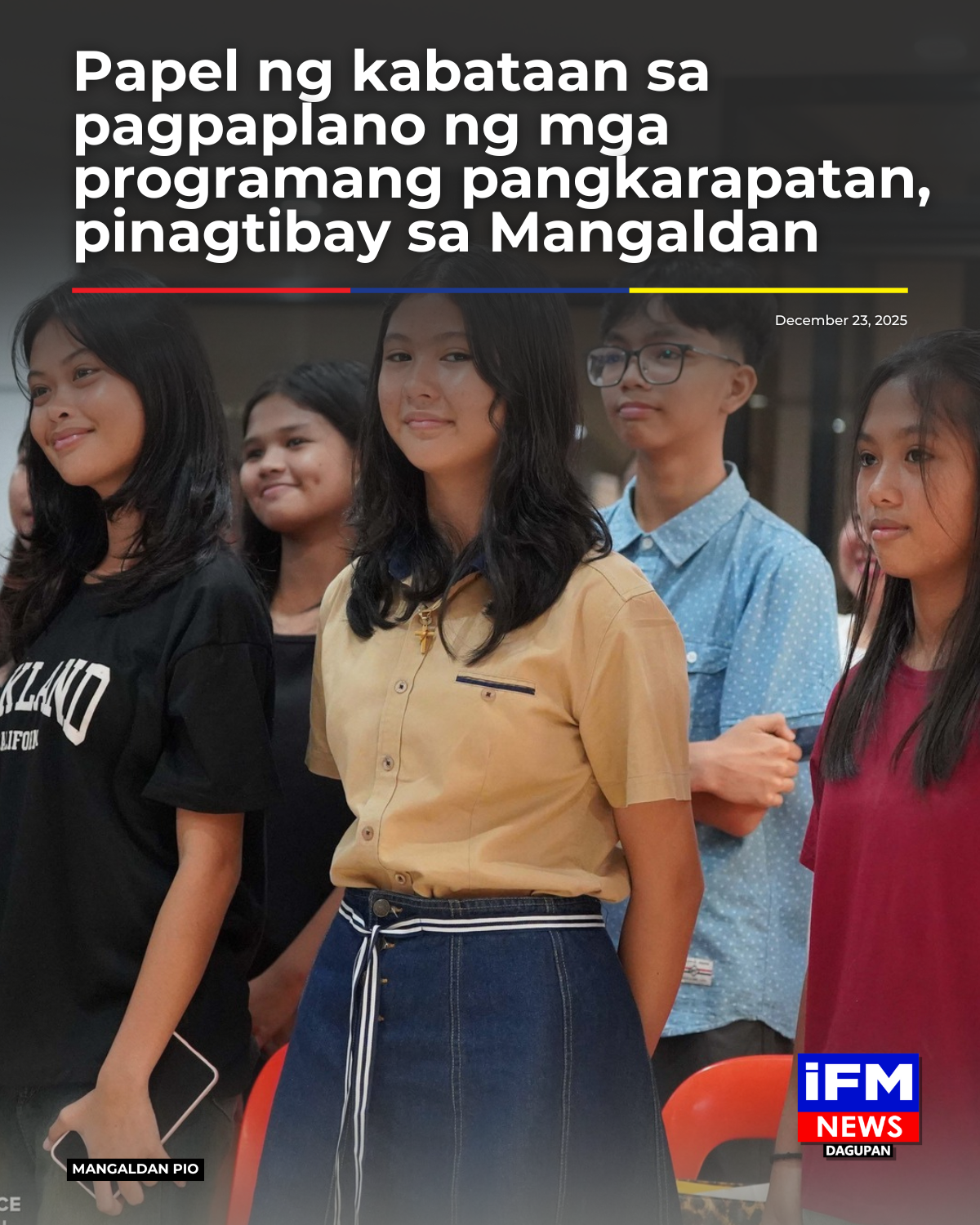 PAPEL NG KABATAAN SA PAGPAPLANO NG MGA PROGRAMANG PANGKARAPATAN ...