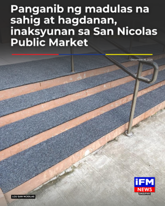 PANGANIB NG MADULAS NA SAHIG AT HAGDANAN, INAKSYUNAN SA SAN NICOLAS ...