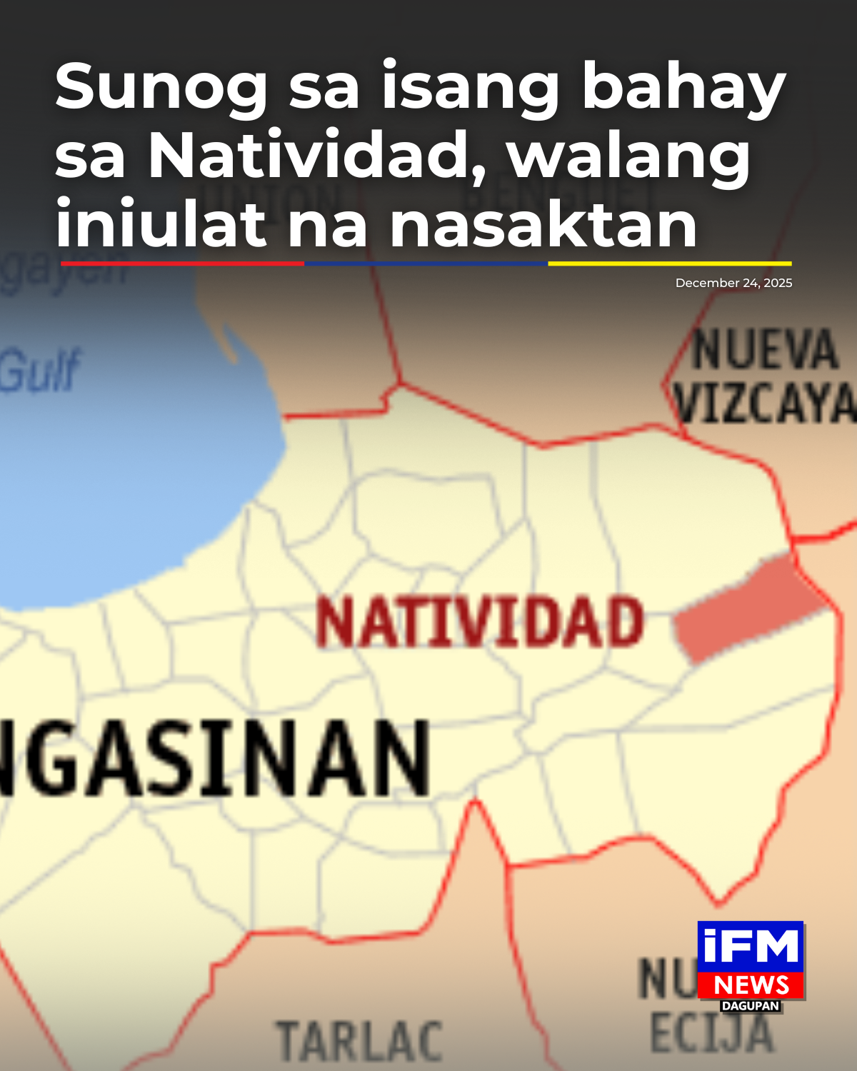 SUNOG SA ISANG BAHAY SA NATIVIDAD, WALANG INIULAT NA NASAKTAN - RMN ...