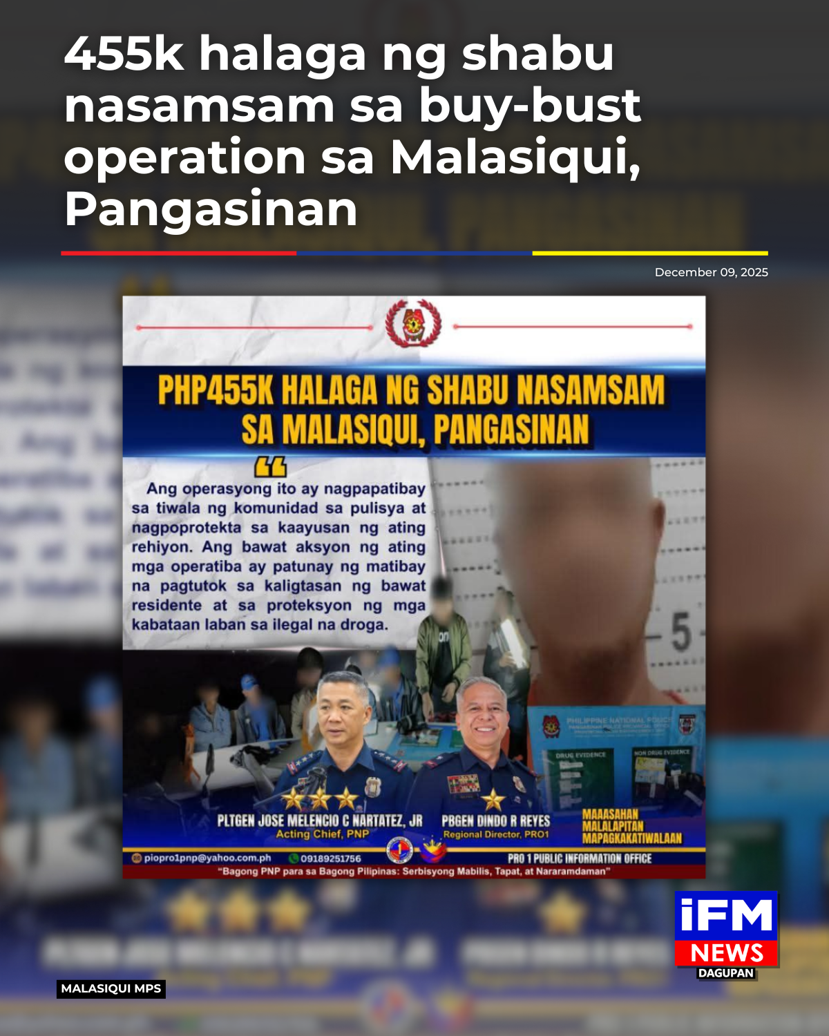 455K HALAGA NG SHABU NASAMSAM SA BUY-BUST OPERATION SA MALASIQUI ...
