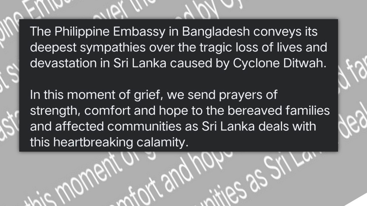 Sitwasyon sa Sri Lanka, patuloy na tinututukan ng DFA dahil sa ...
