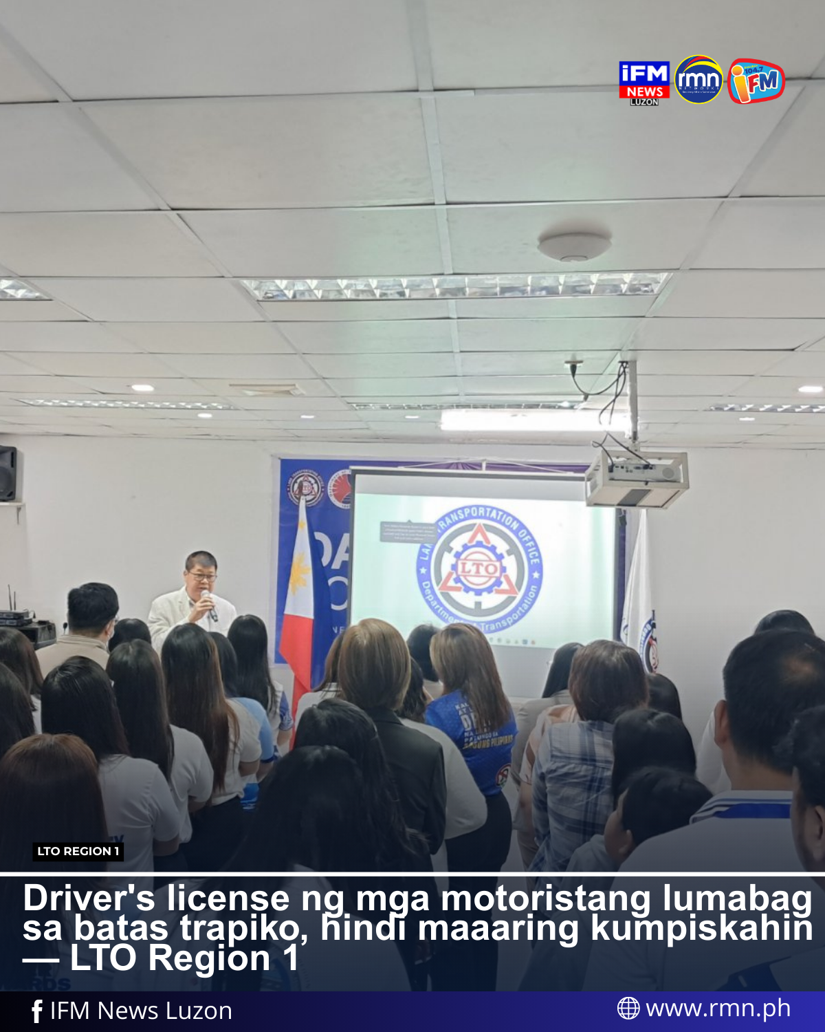 DRIVER'S LICENSE NG MGA MOTORISTANG LUMABAG SA BATAS TRAPIKO, HINDI ...
