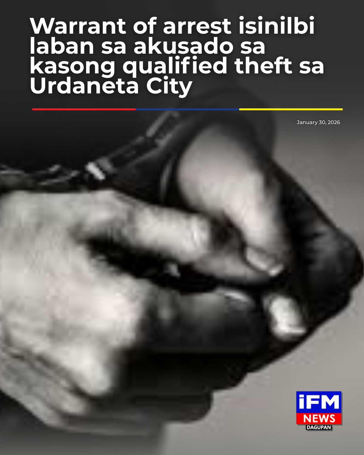 WARRANT OF ARREST ISINILBI LABAN SA AKUSADO SA KASONG QUALIFIED THEFT ...
