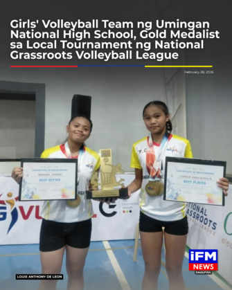 GIRLS' VOLLEYBALL TEAM NG UMINGAN NATIONAL HIGH SCHOOL, GOLD MEDALIST ...