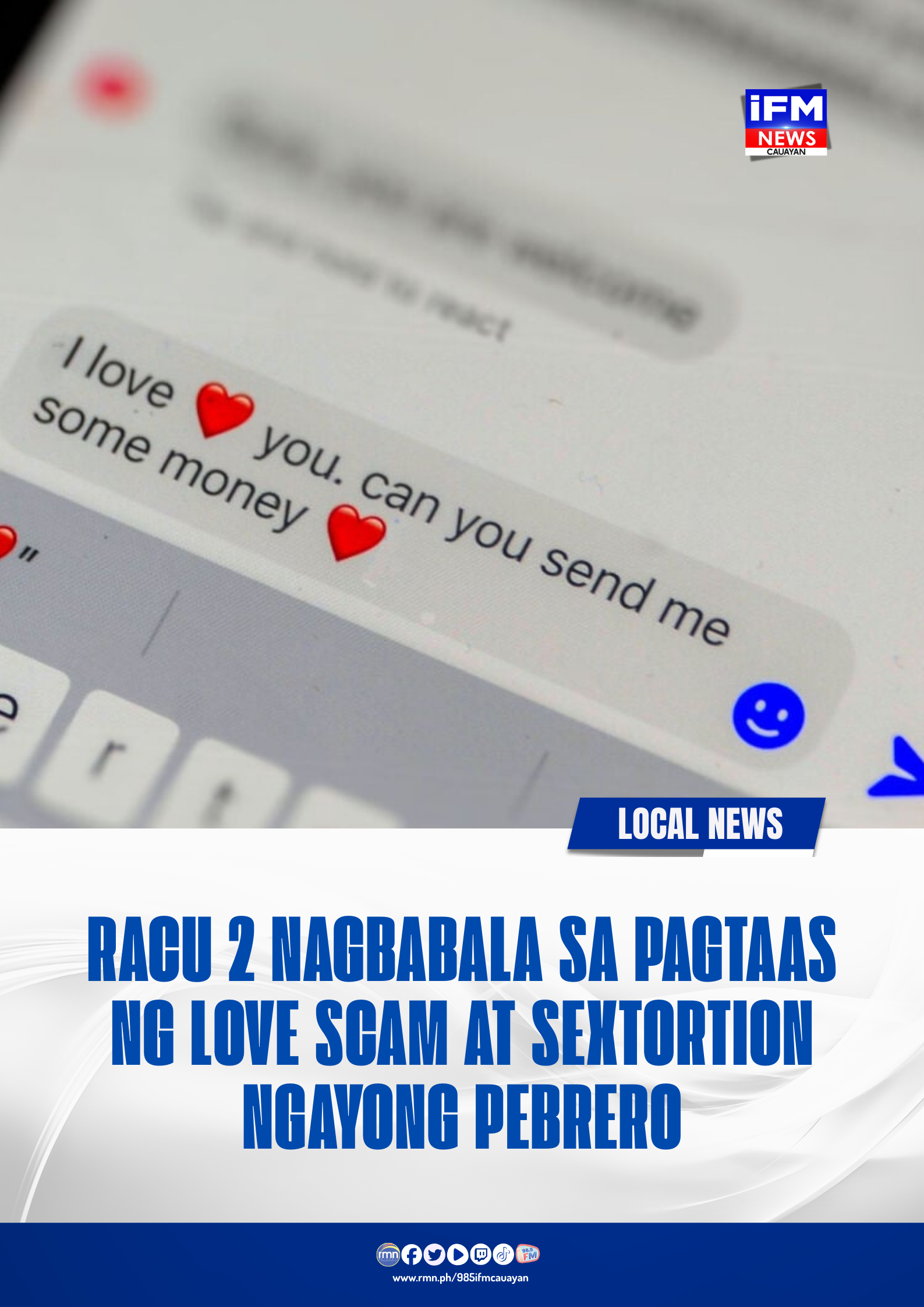 ‎𝗥𝗔𝗖𝗨 𝟮 𝗡𝗔𝗚𝗕𝗔𝗕𝗔𝗟𝗔 𝗦𝗔 𝗣𝗔𝗚𝗧𝗔𝗔𝗦 𝗡𝗚 𝗟𝗢𝗩𝗘 𝗦𝗖𝗔𝗠 𝗔𝗧 𝗦𝗘𝗫𝗧𝗢𝗥𝗧𝗜𝗢𝗡 𝗡𝗚𝗔𝗬𝗢𝗡𝗚 𝗣𝗘𝗕𝗥𝗘𝗥𝗢 ...