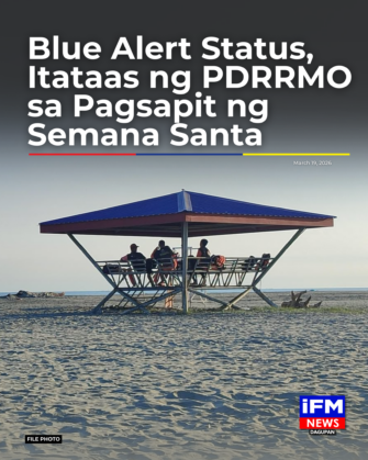 BLUE ALERT STATUS, ITATAAS NG PDRRMO SA PAGSAPIT NG SEMANA SANTA - RMN ...